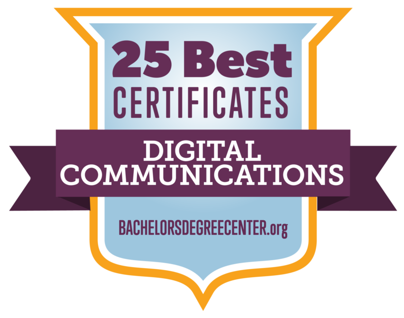 25 Best Digital Communications Certificate Programs
